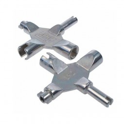 Multi sleutel - 6 tot 14mm - vierkant driehoek dubbelbaard - A ...